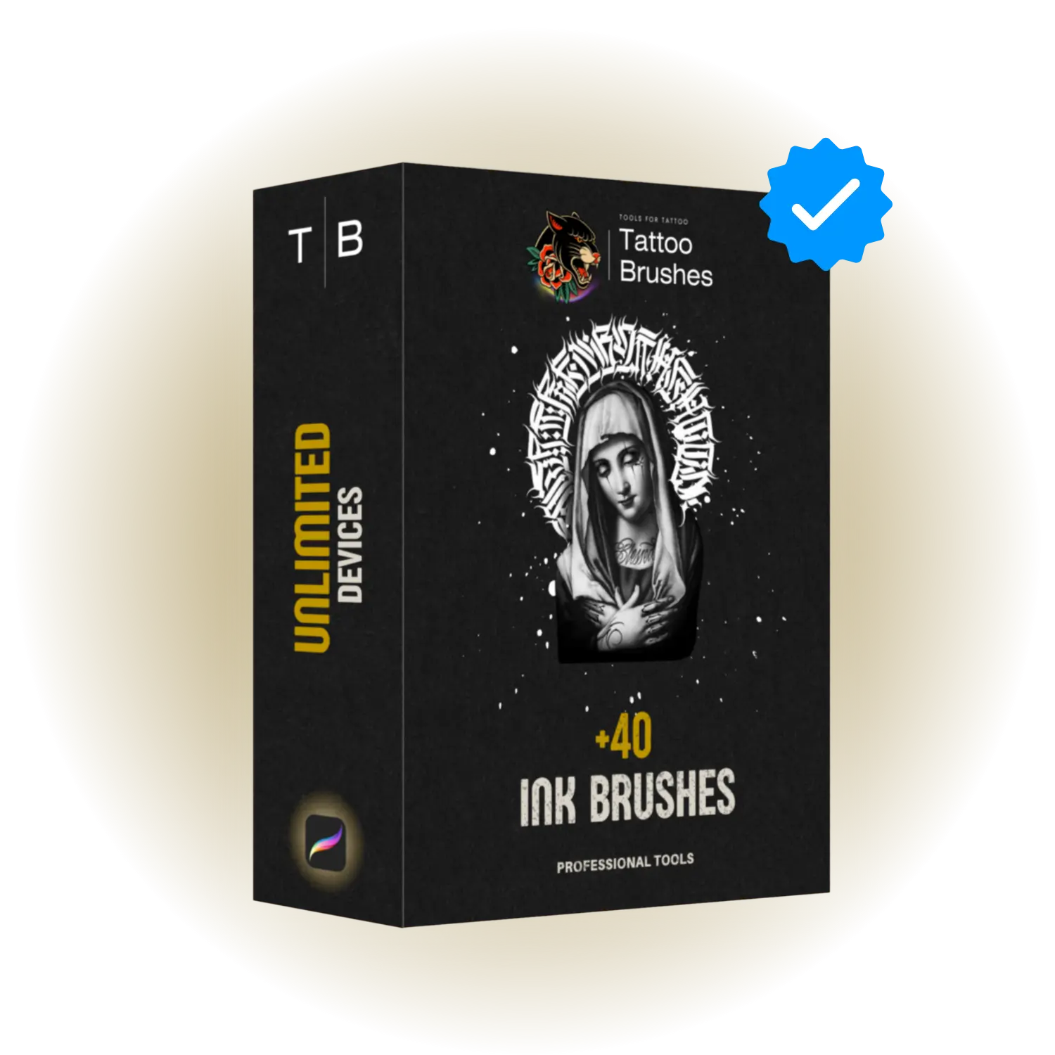 PRO Ink Brushes – Blackwork & Shading Set | TattooBrushes